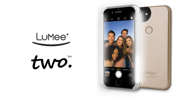 Lumee Two เคสสมาร์ทโฟนพร้อมไฟ LED สำหรับถ่ายเซลฟี่