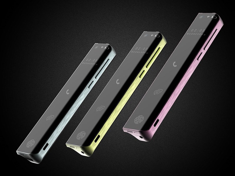 Samsung Galaxy Stick คอนเซ็ปต์ล้ำ มือถือหน้าจอสไลด์ด้านข้าง