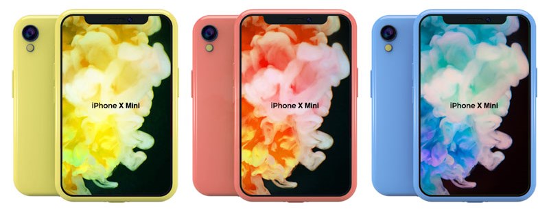 คอนเซ็ปต์ iPhone X Mini มีขนาดเล็กกว่า iPhone XS Max ถึง 40%
