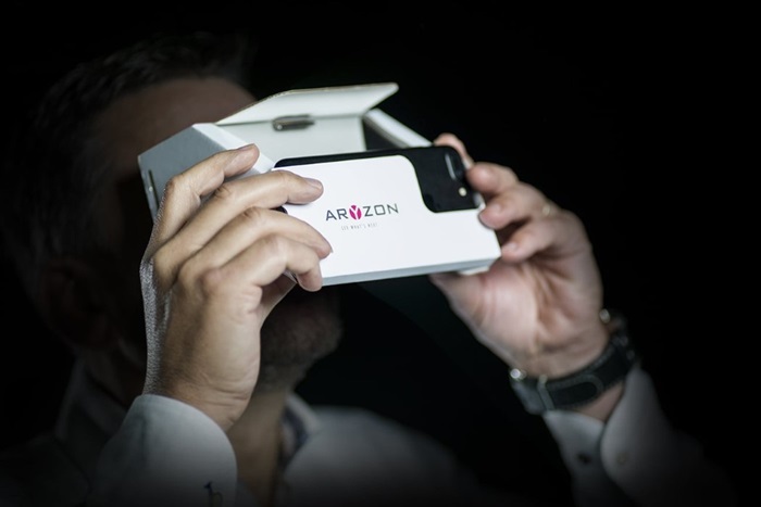 Aryzon อุปกรณ์ AR แบบสวมหัว แค่สวมก็เหมือนได้อยู่ในโลก AR