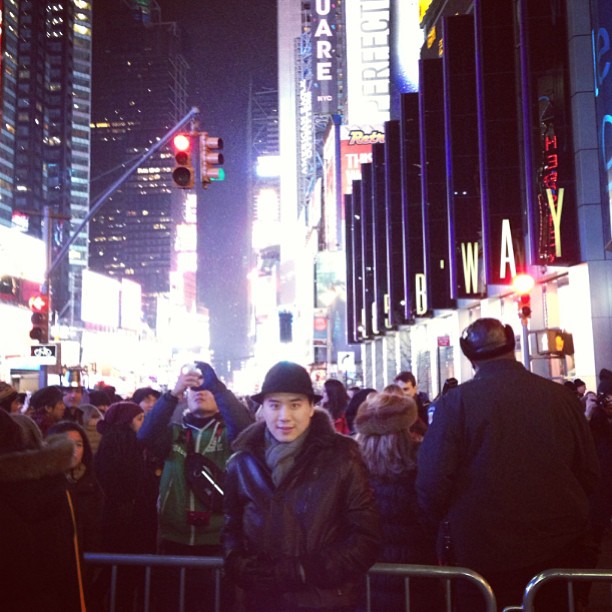 ปู ไปรยา เที่ยวนิวยอร์ก ชมภาพ ปู ไปรยา เที่ยวพร้อม โน้ต วิเศษ