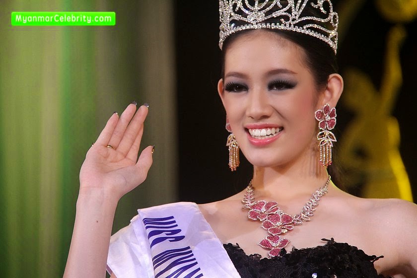 ขิ่น ไว เพียว ฮาน (Khin Wai Phyo Han) มิสเมียนมาร์ อินเตอร์เนชั่นแนล 2014