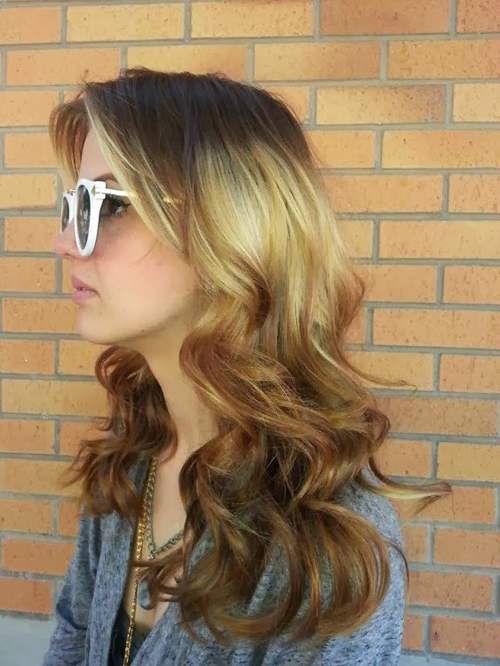 ทำผมแบบ Splashlight สาดสีกลางเส้นผม อัพลุคให้เก๋เว่อร์