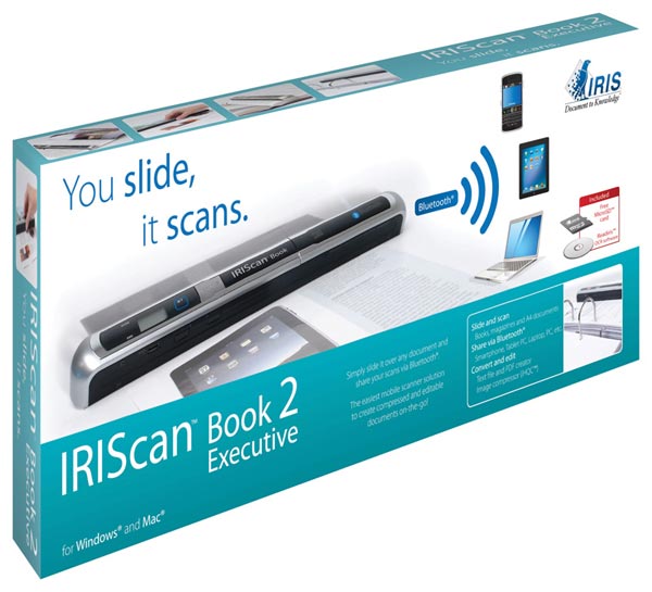 IRIScan Book 2 เครื่องสแกนแบบพกพาแสนสะดวก