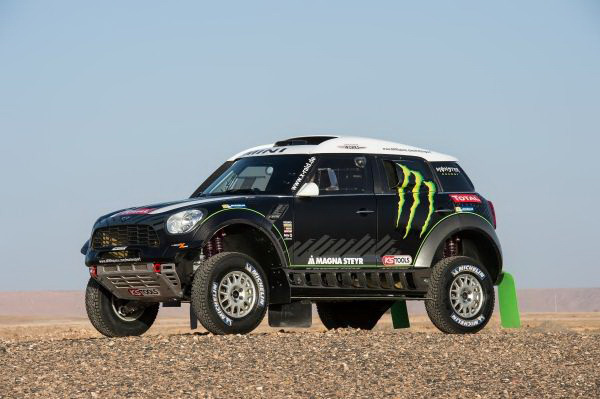 Mini ร่วมกับ X-raid ส่ง Mini All4 Racing สู้ศึก Rally Dakar 2014