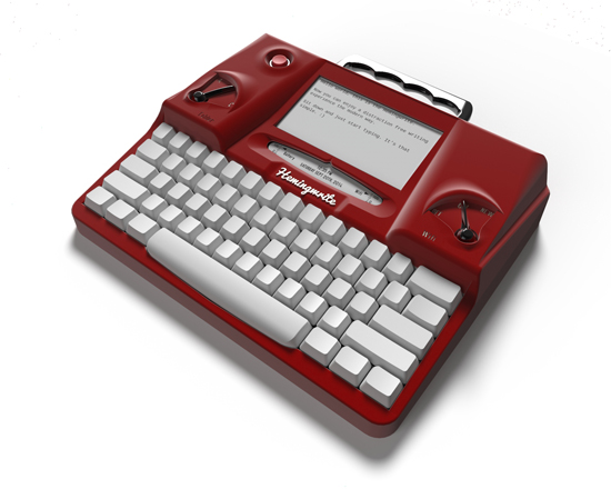 Hemingwrite เครื่องพิมพ์ดีดไฟฟ้าสไตล์เรโทร พร้อมจอ E Ink