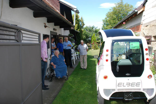 Elbee รถยนต์จิ๋วสำหรับผู้ใช้วีลแชร์